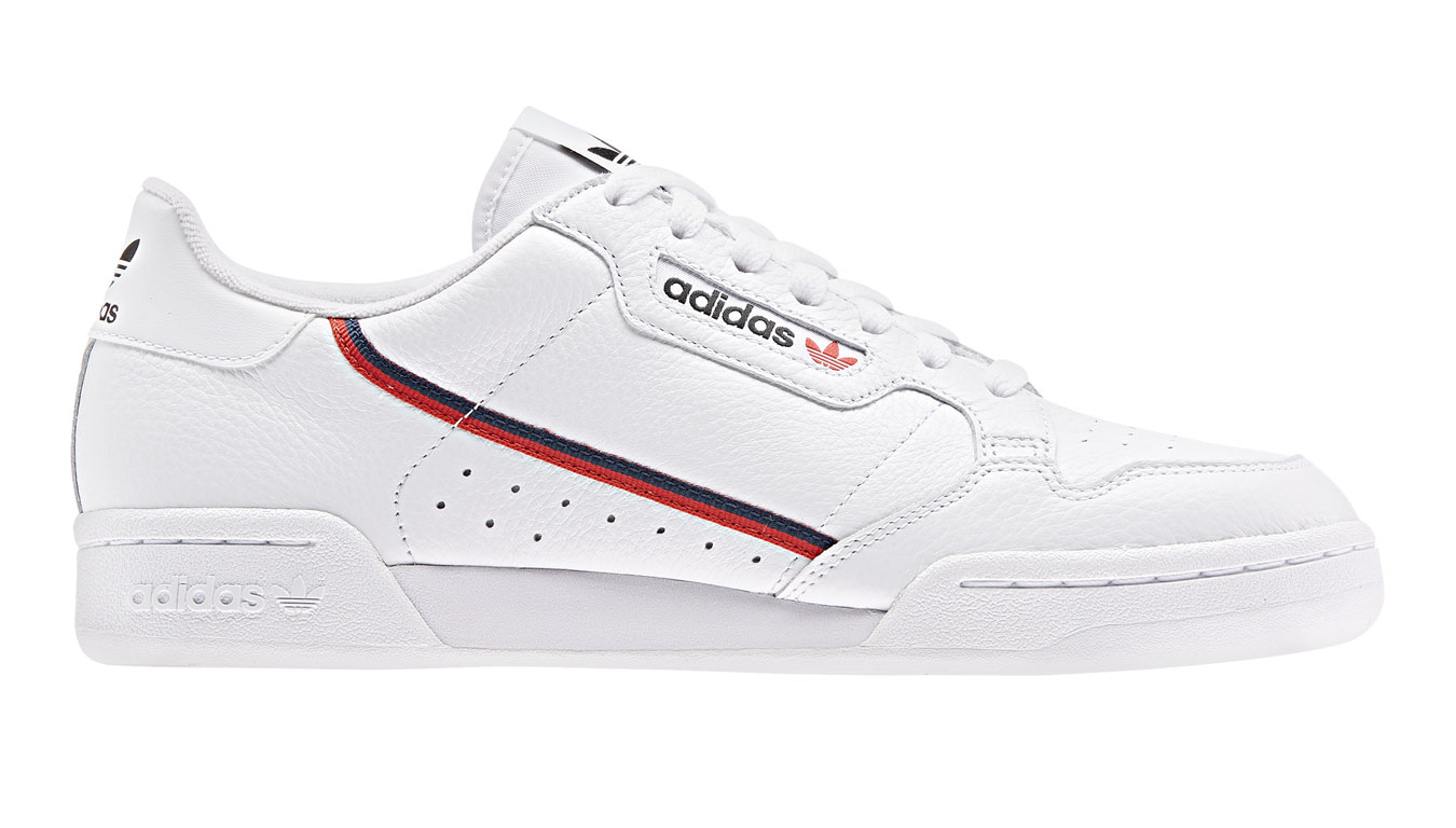 adidas Continental 80 Unisex - Teniszcipők adidas Originals - Fehe ...