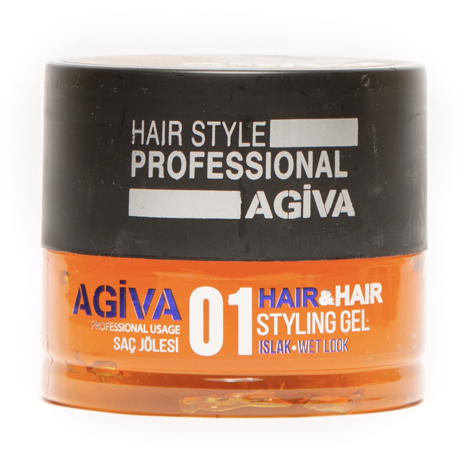 AGIVA Hair Styling Gel 01 Wet Look Medium Hold 700 ml - GLAMI.hu