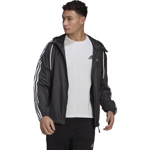 adidas Performance BSC 3S Wind JKT BLACK/BLACK/WHITE - GLAMI.hu