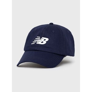 New Balance sapka LAH13010TNV sötétkék, nyomott mintás - GLAMI.hu