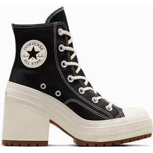 Converse sportcipő Chuck 70 De Luxe Heel fekete, női, A05347C - GLAMI.hu