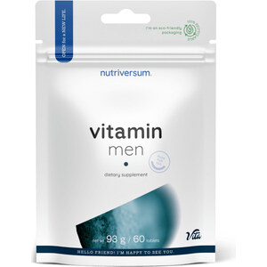Vitamin Men férfi vitamin - 60 tabletta - Nutriversum - GLAMI.hu