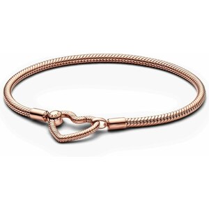 Pandora - Moments szívzáras kígyólánc karkötő - 582257C00-18 - GLAMI.hu