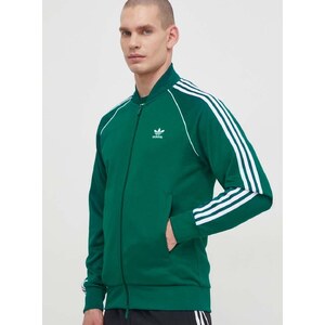 adidas Originals felső Adicolor Classics SST zöld, férfi, nyomott ...