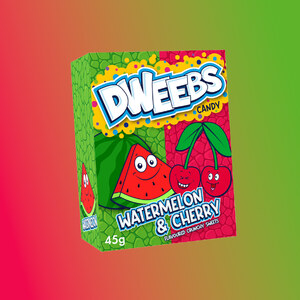 Dweebs Watermelon and Cherry görögdinnye és cseresznye ízű cukorka 45g ...