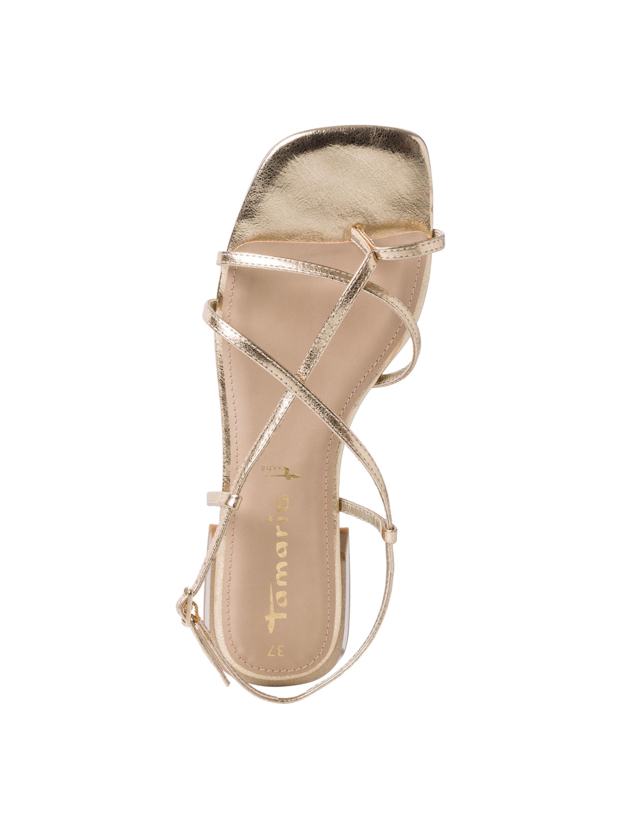 TAMARIS Pántos szandál arany - GLAMI.hu