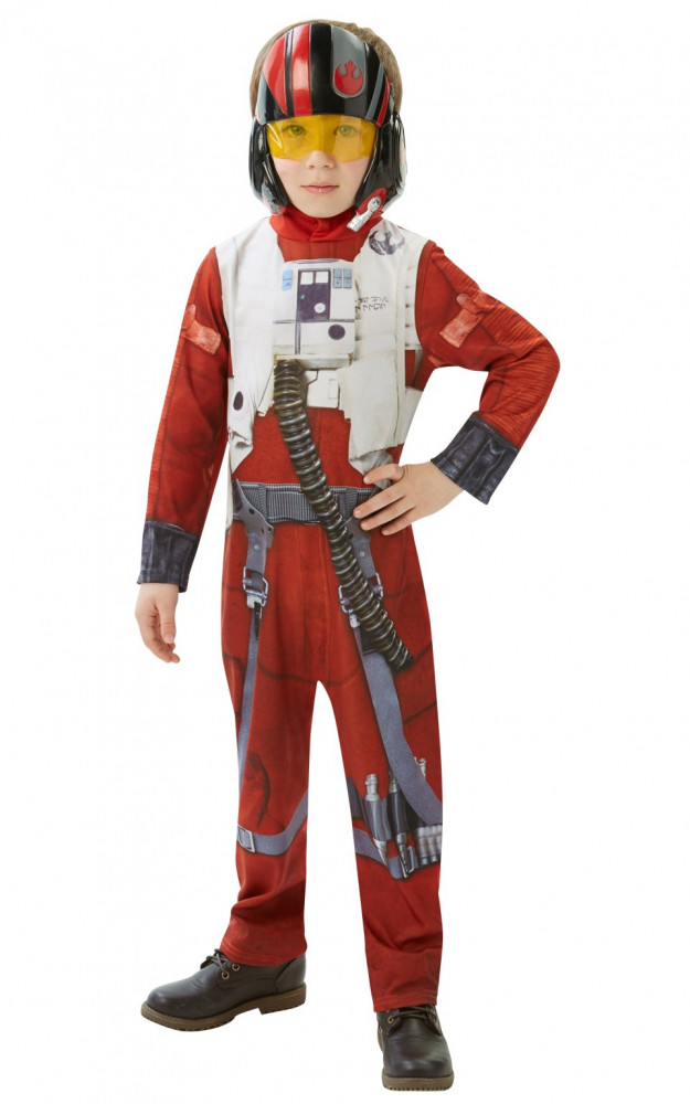 Star Wars Poe Dameron jelmez 5-6 év Rubies - GLAMI.hu