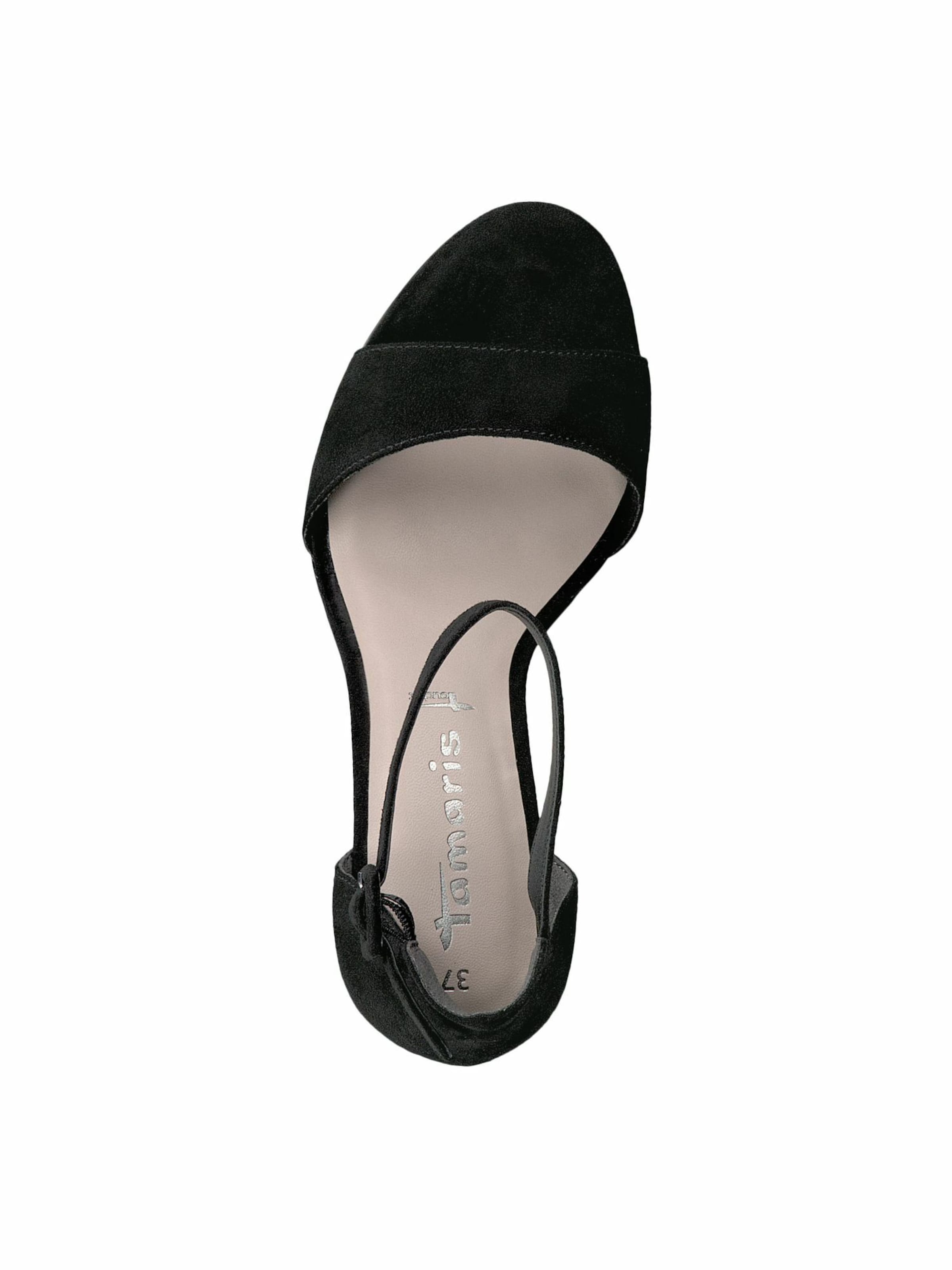 TAMARIS Pántos szandál fekete - GLAMI.hu