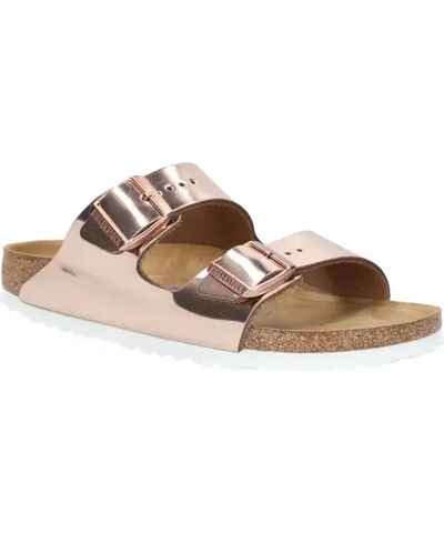 Rózsaszín, egyszínű, anatómiai talpbetéttel, Birkenstock Arizona ...