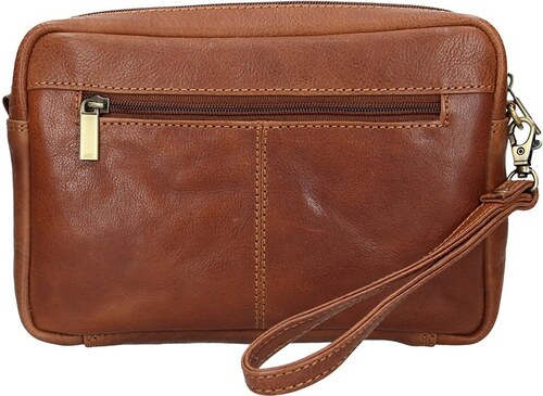 Sendi DESIGN Férfi bőrtáska SendiDesign Vence - konyak színben - GLAMI.hu