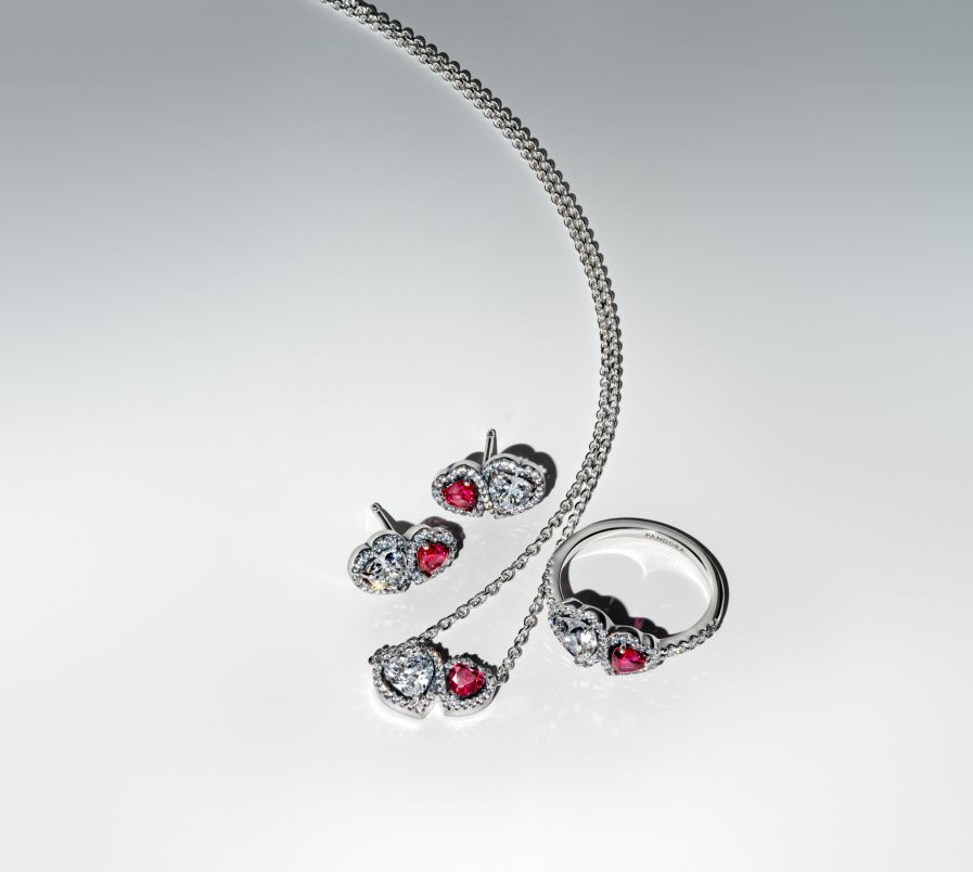 Pandora - Glória szívek gyűrű - GLAMI.hu