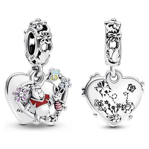 Pandora Ékszer ezüst medál Micimackó és Malacka Disney - GLAMI.hu