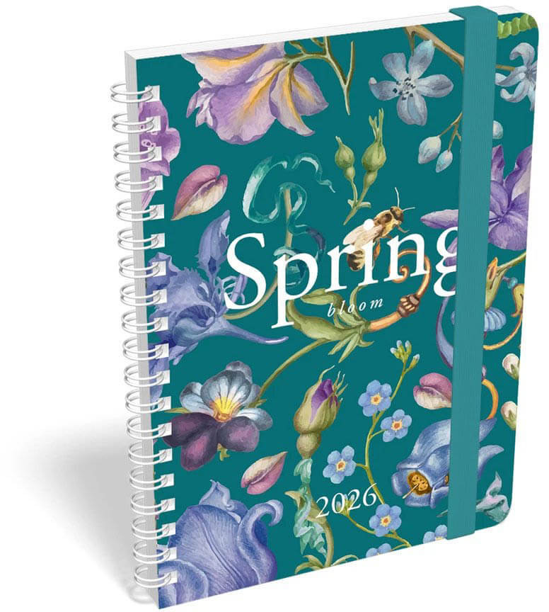 LIZZY CARD Lizzy Calendar heti tervező, B/6, spirál, 2026, Lovely ...