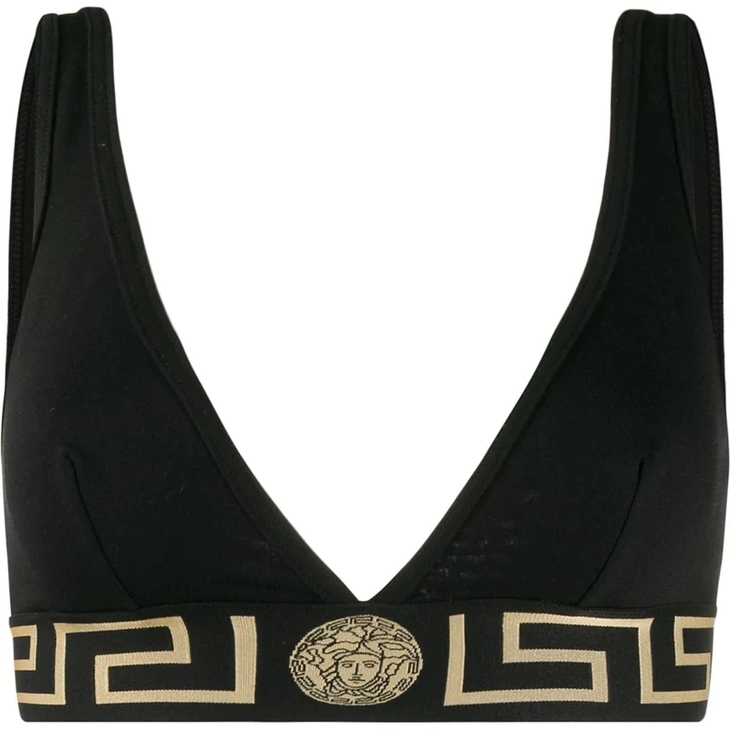 Versace Medusa Greek Key bra - Black - GLAMI.hu