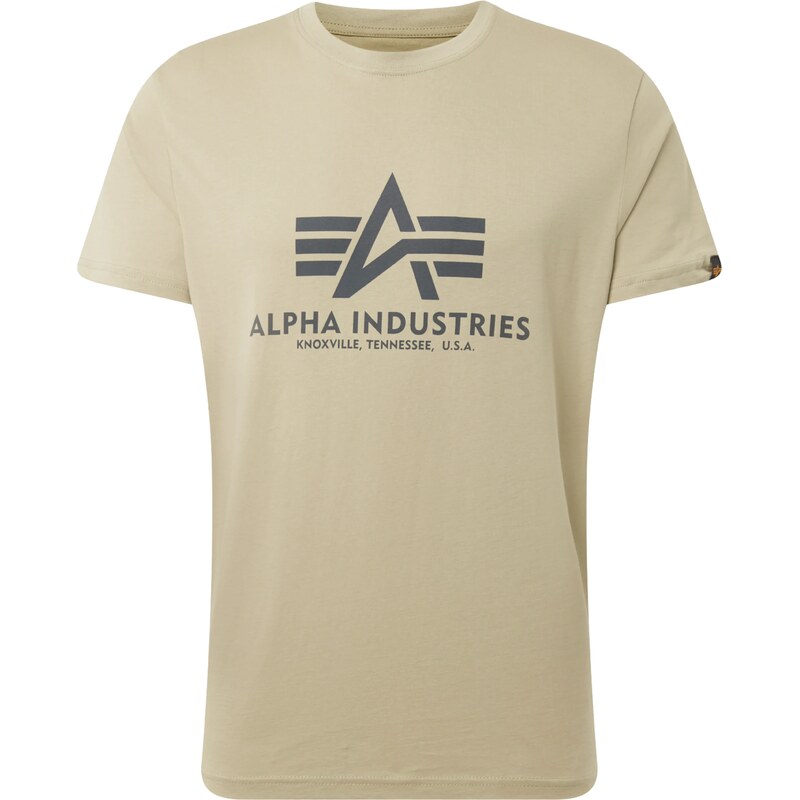 ALPHA INDUSTRIES Póló sötétszürke / olíva - GLAMI.hu