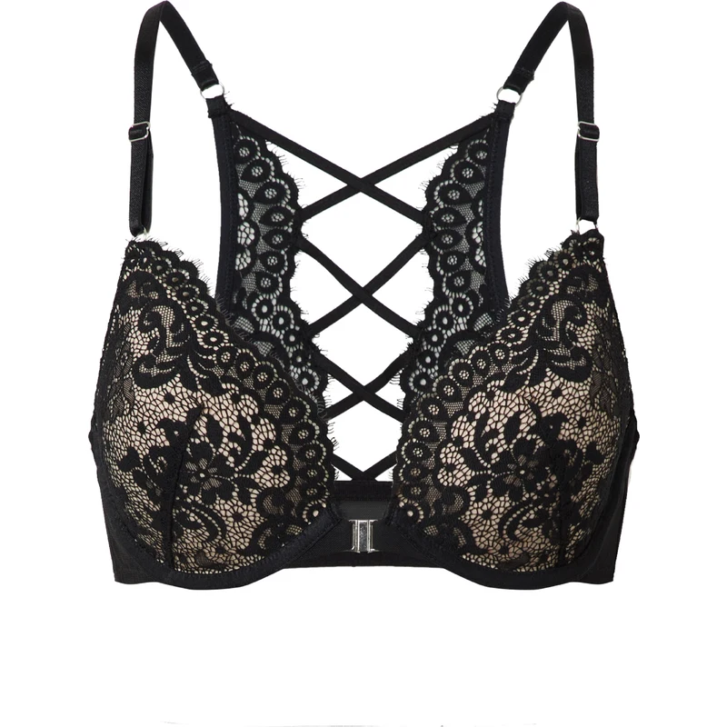 Hunkemöller Melltartó 'Cardi' fekete - GLAMI.hu