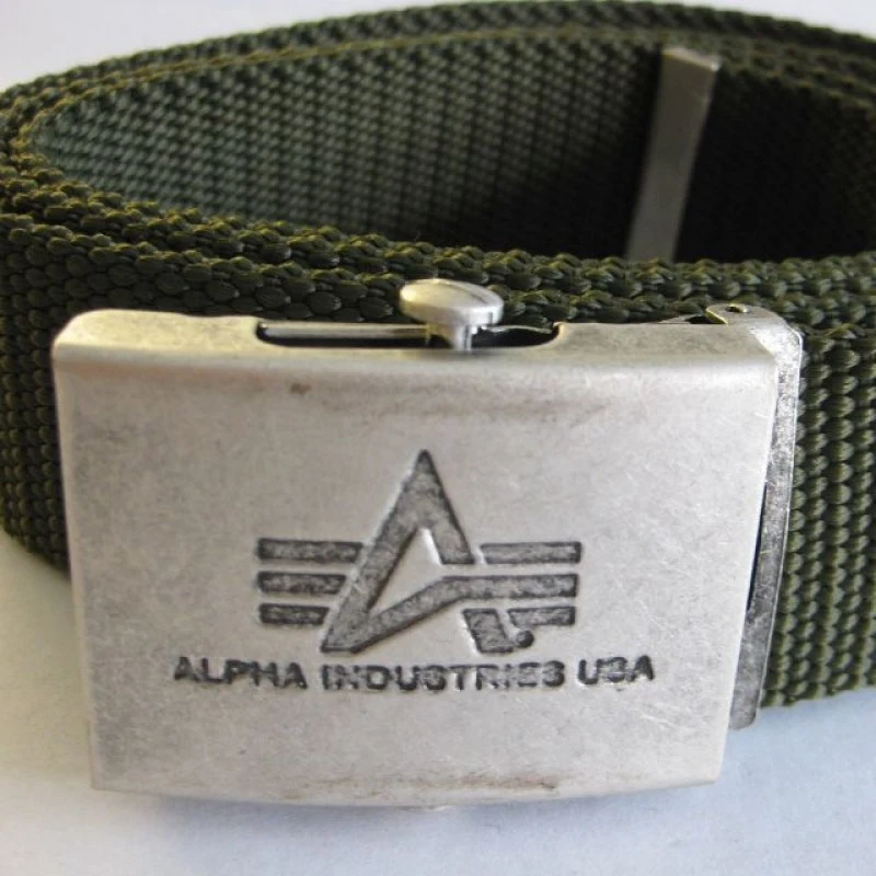 Alpha Industries Heavy Duty Belt 4 cm - replica grey - GLAMI.hu