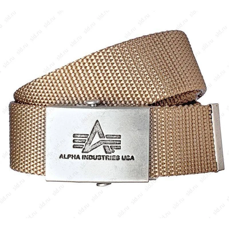 Alpha Industries Heavy Duty Belt 4 cm - khaki - GLAMI.hu