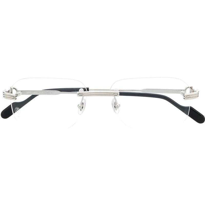Cartier Eyewear rimless square-frame glasses - Silver - GLAMI.hu