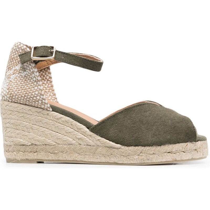 Castañer Carol canvas wedge espadrilles - Green - GLAMI.hu Castañer Carol canvas wedge espadrilles - Green - GLAMI.hu