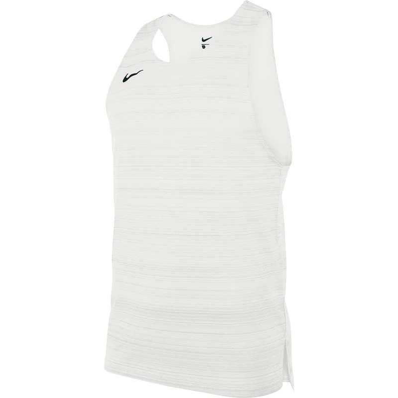 Nike men Stock Dry Miler Singlet Atléta trikó nt0300-100 Méret S - GLAMI.hu