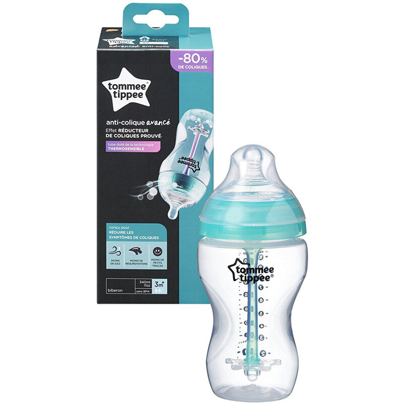 Tommee Tippee cumisüveg Advanced anti colic 340 ml türkiz - GLAMI.hu