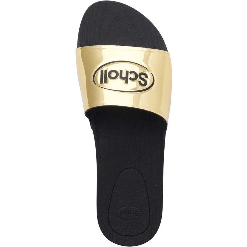SCHOLL WOW arany-fekete (strand) papucs 36-42 - GLAMI.hu