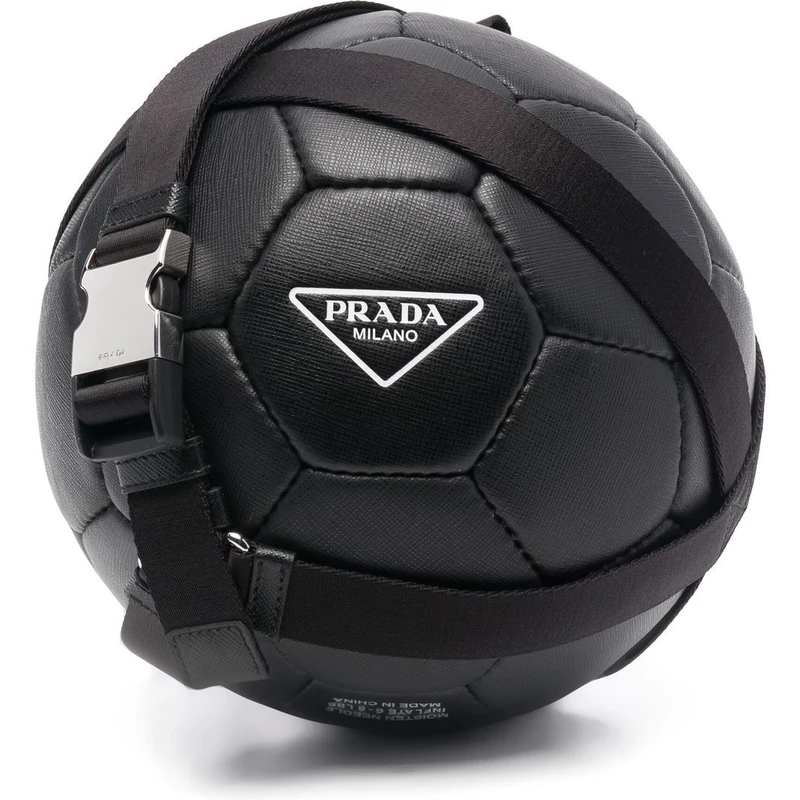 Prada leather soccer ball - Black - GLAMI.hu