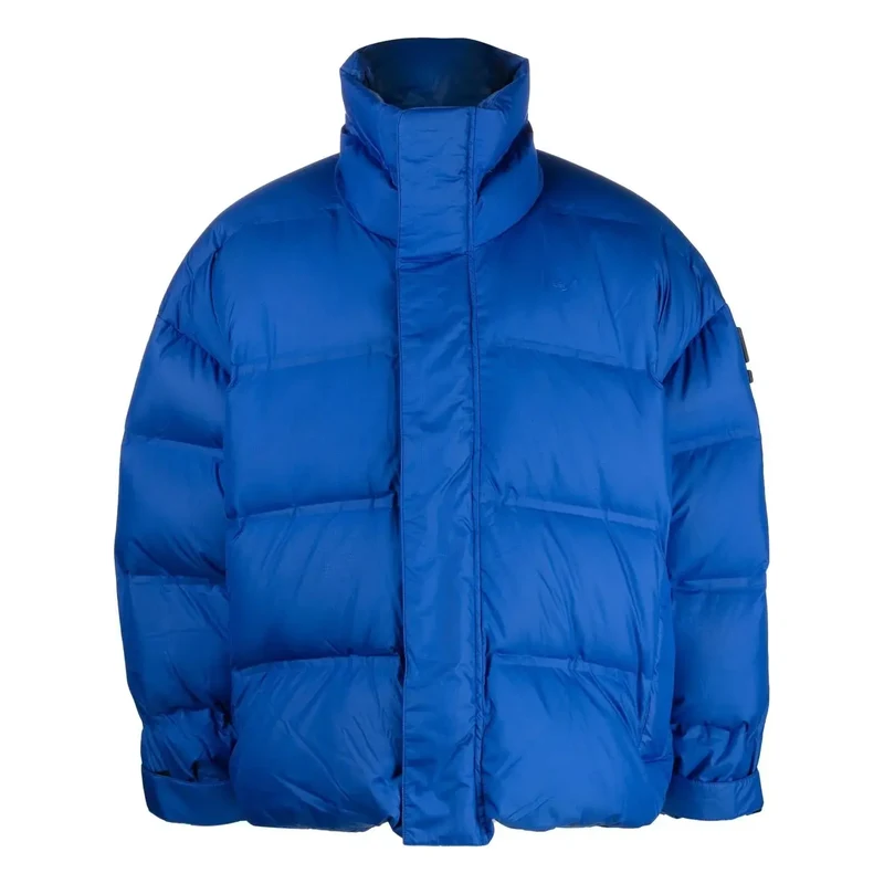 adidas logo-patch puffer jacket - Blue - GLAMI.hu