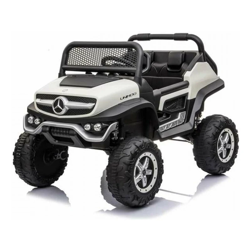 Gyerek elektromos autó Injusa Mercedes Unimog Mini Fekete 12 V - GLAMI.hu