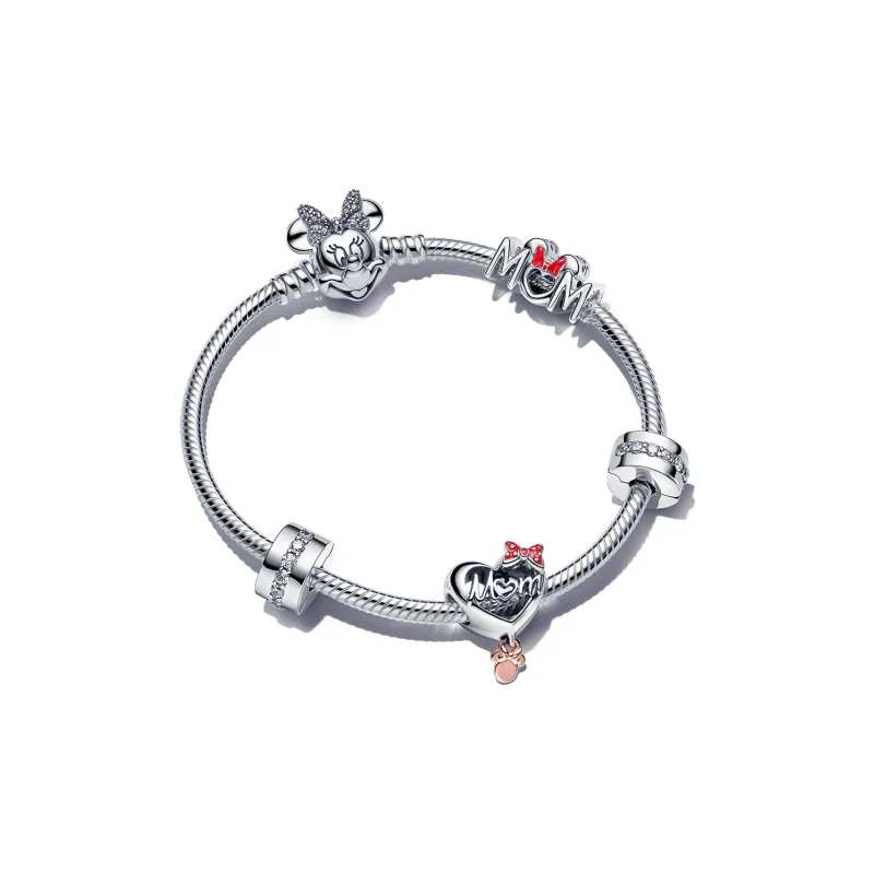PANDORA Disney karkötő Anya 597770CZ+799363C01+781142C01+2x791972CZ ...