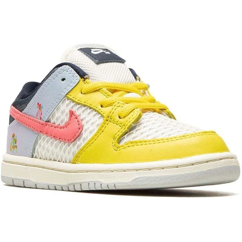 Nike Kids SB Dunk Low "Be True" sneakers - White - GLAMI.hu
