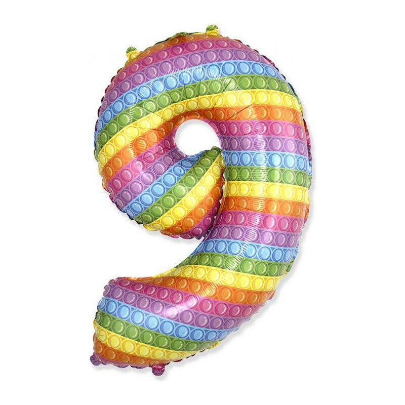 Pop It 9-es szám fólia lufi 69 cm (WP) - GLAMI.hu