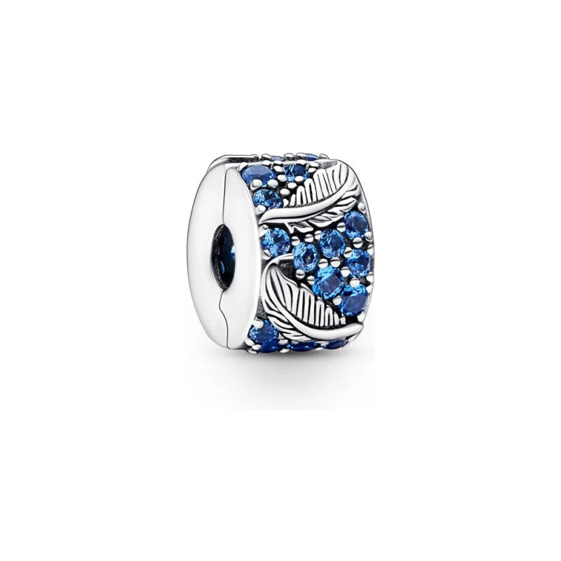 Pandora - Ívelt tollpihe és pavé klip charm - 792552C01 - GLAMI.hu