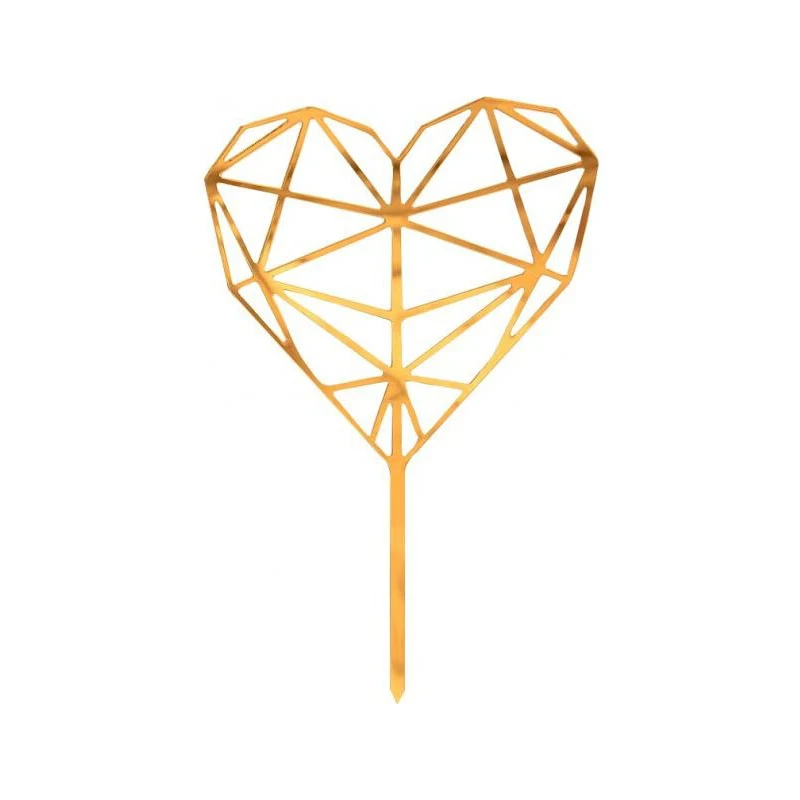 Szív Diamond torta dekoráció - GLAMI.hu