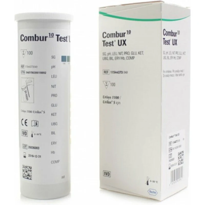 Combur 10-Test UX 100T. Tesztcsík - GLAMI.hu