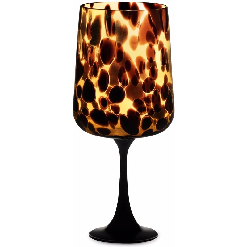 Dolce & Gabbana spotted hand-blown Murano cocktail glass - Yellow ...