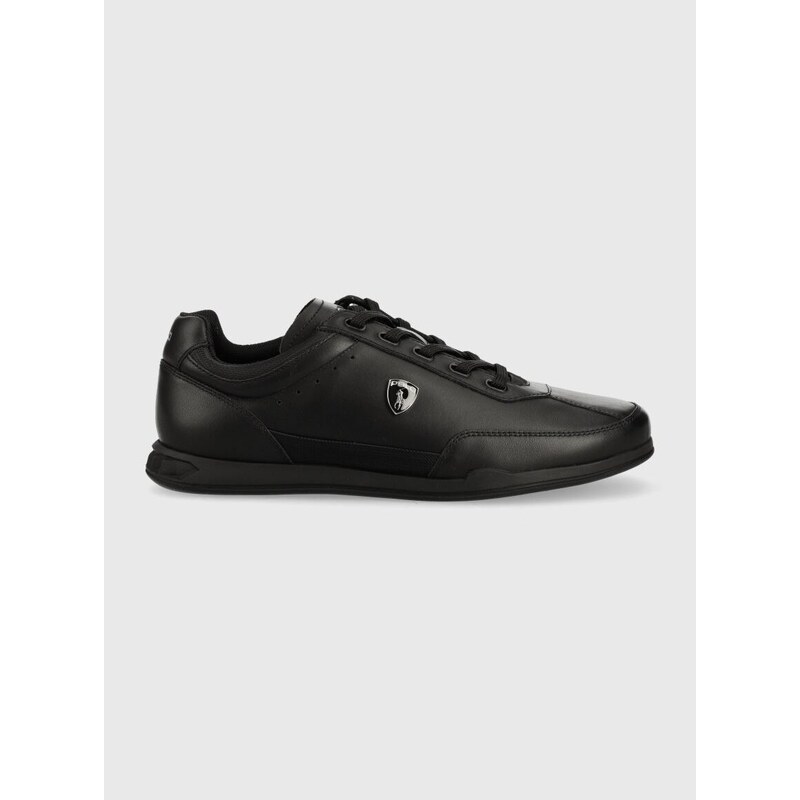 Polo Ralph Lauren bőr cipő Irvine fekete, 809806258001 - GLAMI.hu
