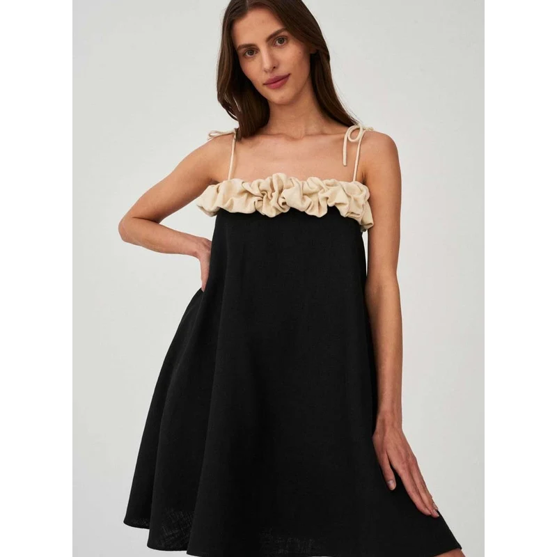 Undress Code ruha Bambina fekete, mini, oversize - GLAMI.hu