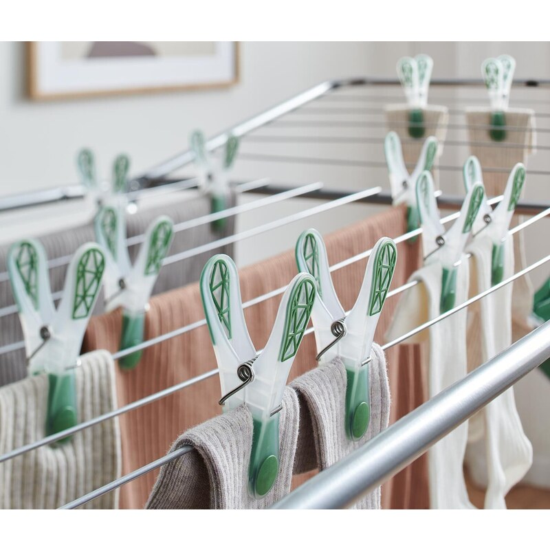 Tchibo 20 párnázott ruhacsipesz szettben, zöld - GLAMI.hu