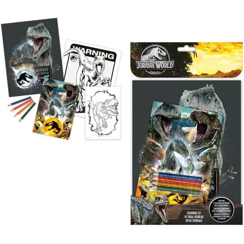 Jurassic World Raptor Rage színező szett - GLAMI.hu