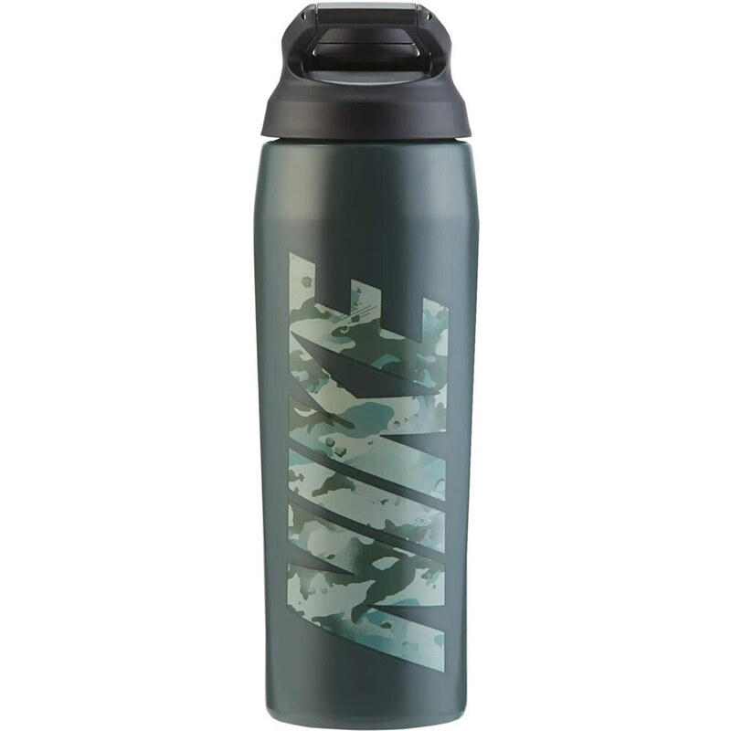 Nike SS HYPERCHARGE CHUG BOTTLE 710 ml fém kulacs, katona zöld - GLAMI.hu