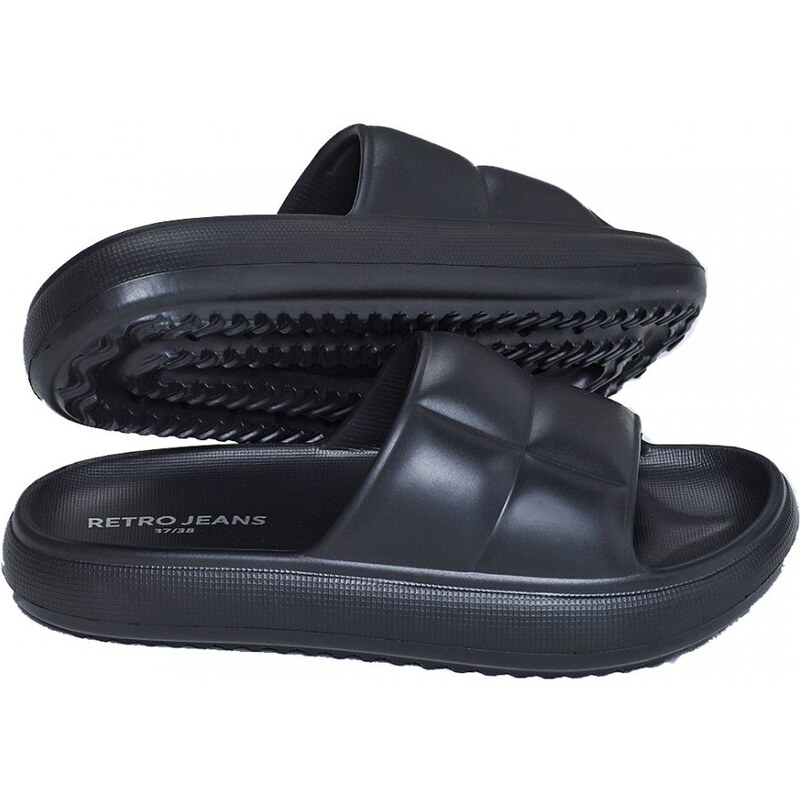 Retro papucs ZERO GRAVITY FLIP-FLOP BLACK - GLAMI.hu