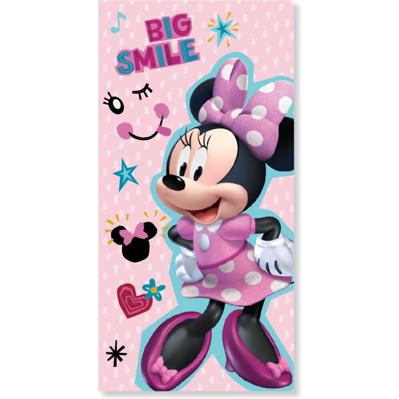 Minnie egér Smile fürdőlepedő, törölköző 70x137 cm (Fast Dry) - GLAMI.hu