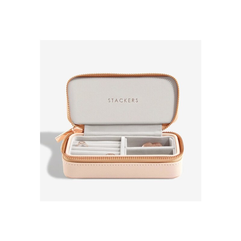 STACKERS utazó ékszerdoboz Blush Pink Ékszerdoboz - GLAMI.hu