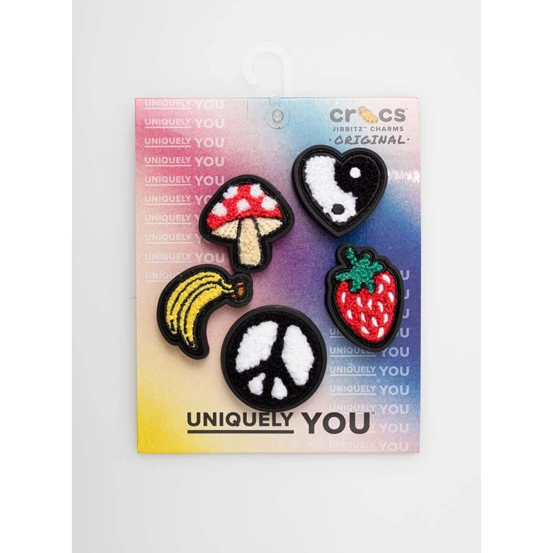 Crocs cipő kitűző Peace & Love Tufted Patch 5 db 10012113 - GLAMI.hu