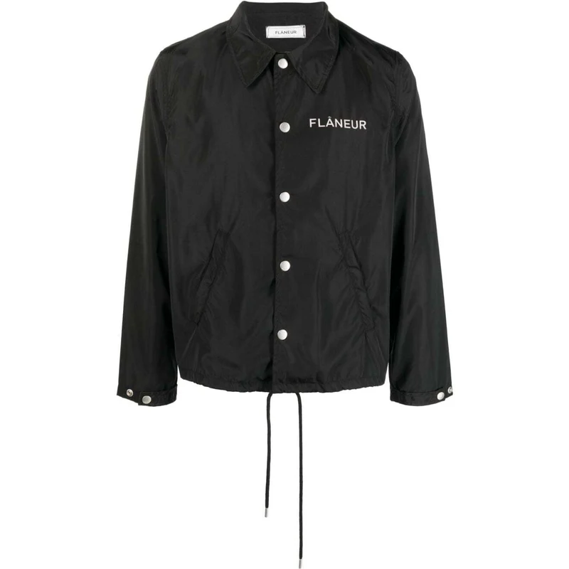 Flaneur Homme logo-embossed jacket - Black - GLAMI.hu