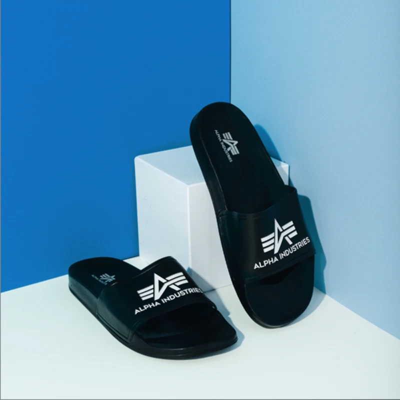 Alpha Industries Alpha Slider - black - GLAMI.hu