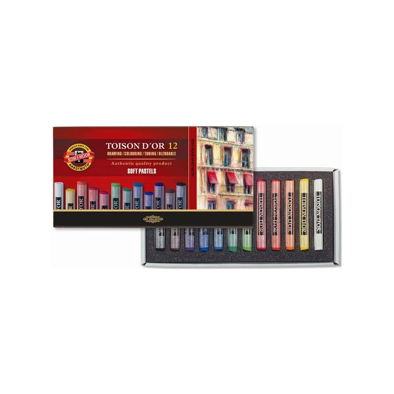 Porkréta, KOH-I-NOOR "Toison 8512/12", 12 különböző szín - GLAMI.hu