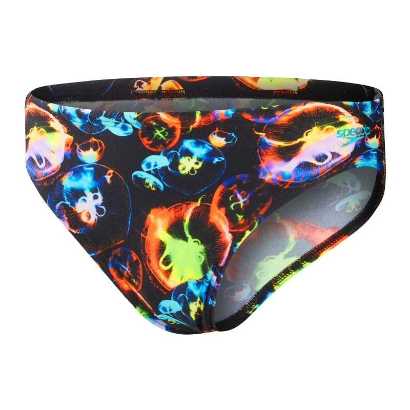 Speedo 6.5cm digital allover brief boy black/hypersonic - GLAMI.hu